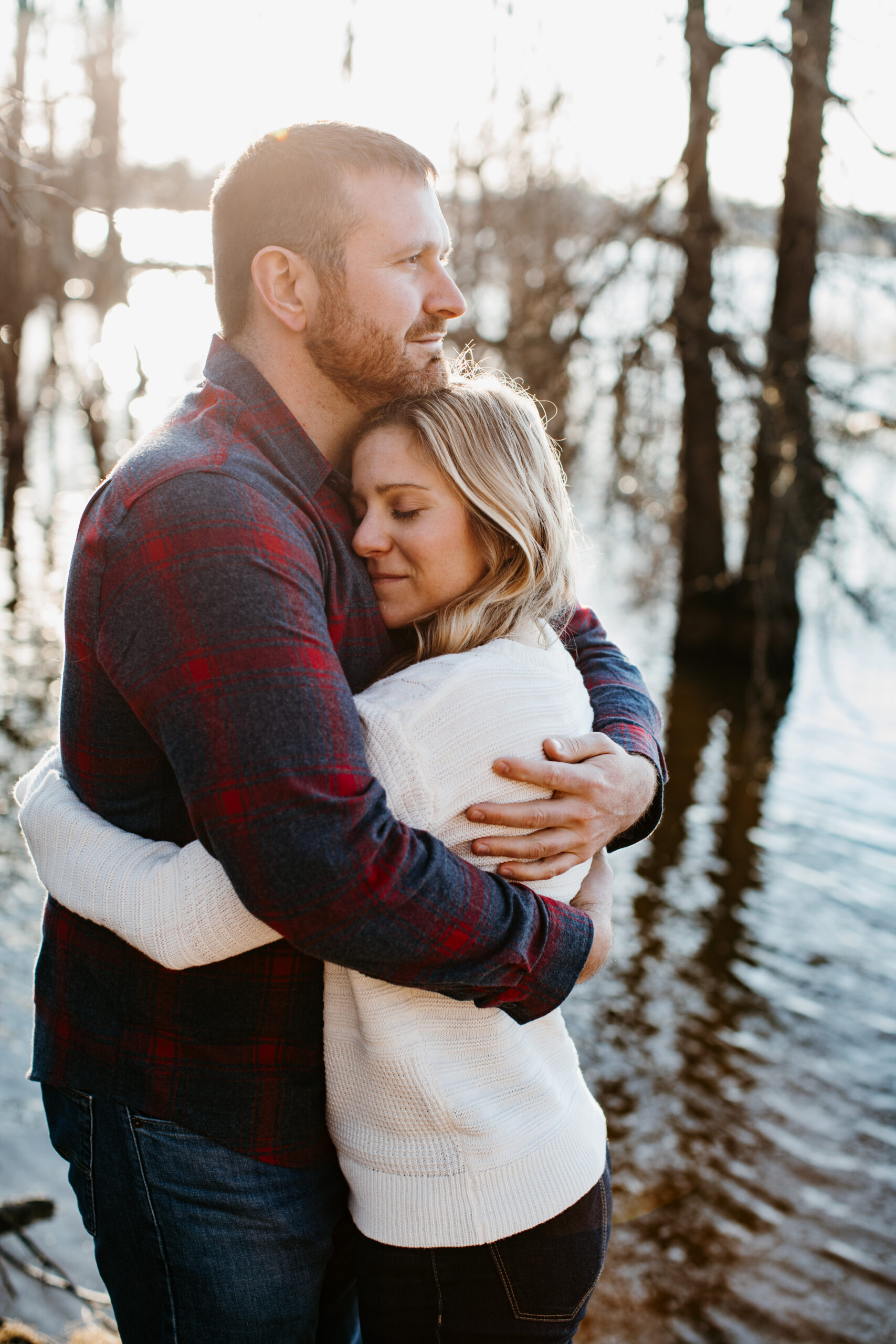 Hoover Reservoir Park Engagement | Layne + Ryan | cassreaphoto.com